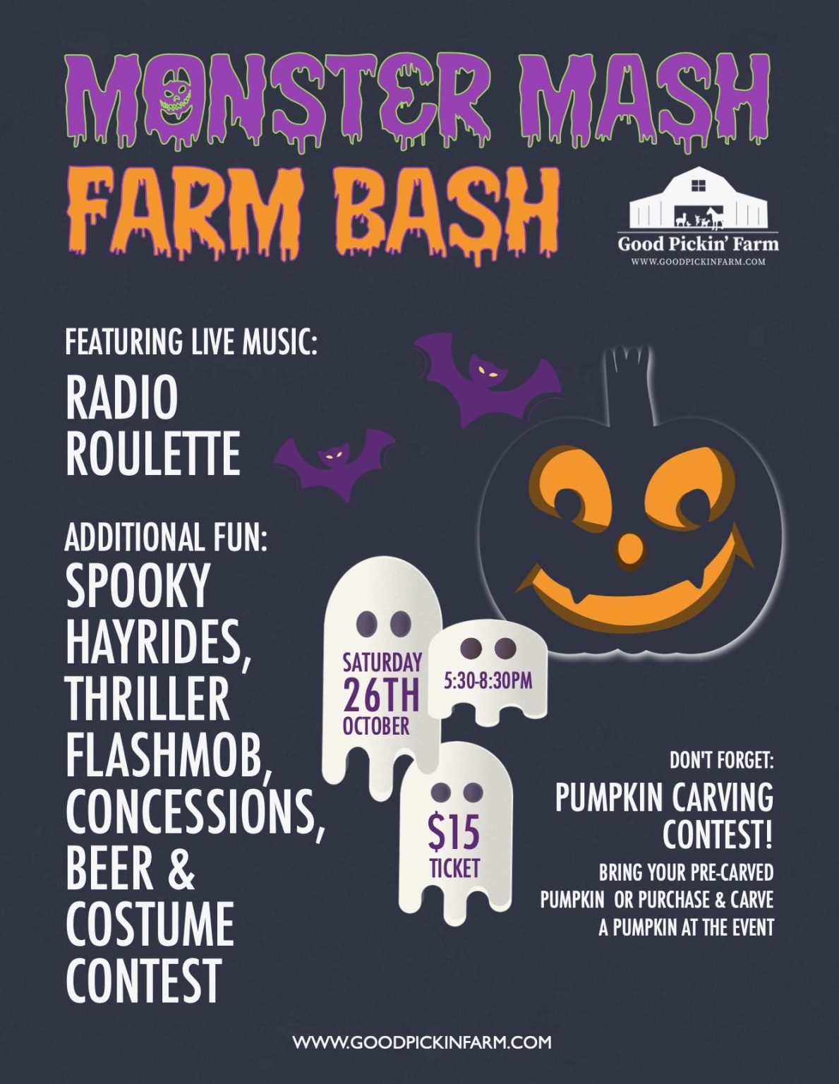 Monster Mash Farm Bash | Revolutionary Valley Regional Tourism Council